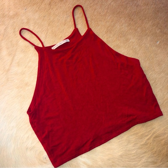 Active USA | Tops | Sale 42 Active Usa Small Halter Crop Extra Soft ...